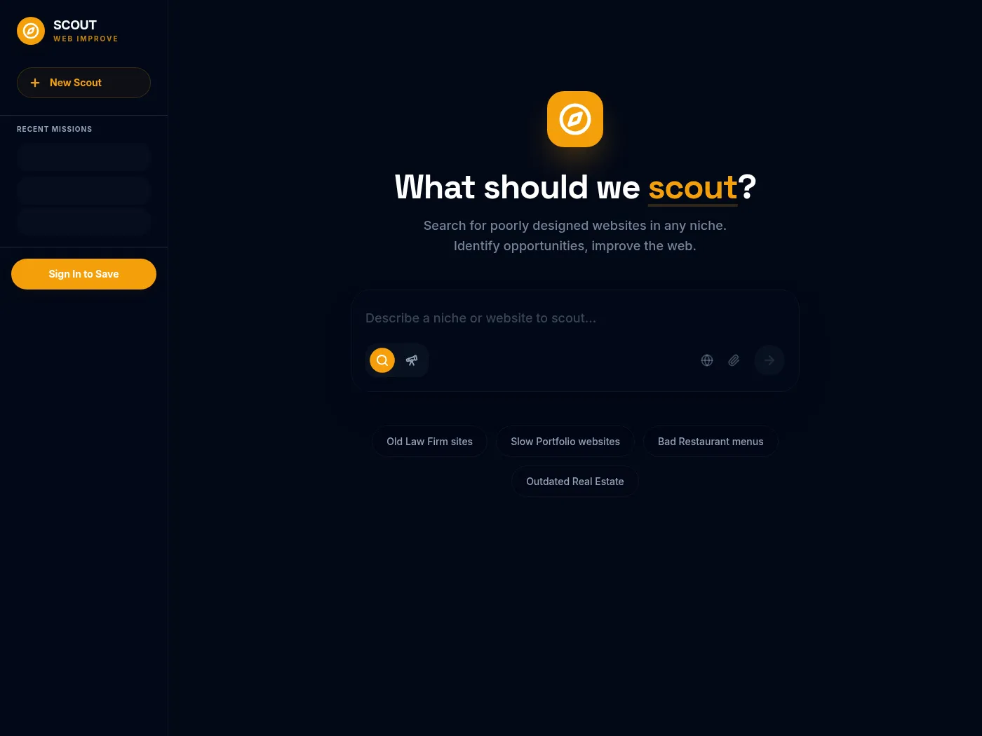 Web Improve Scout