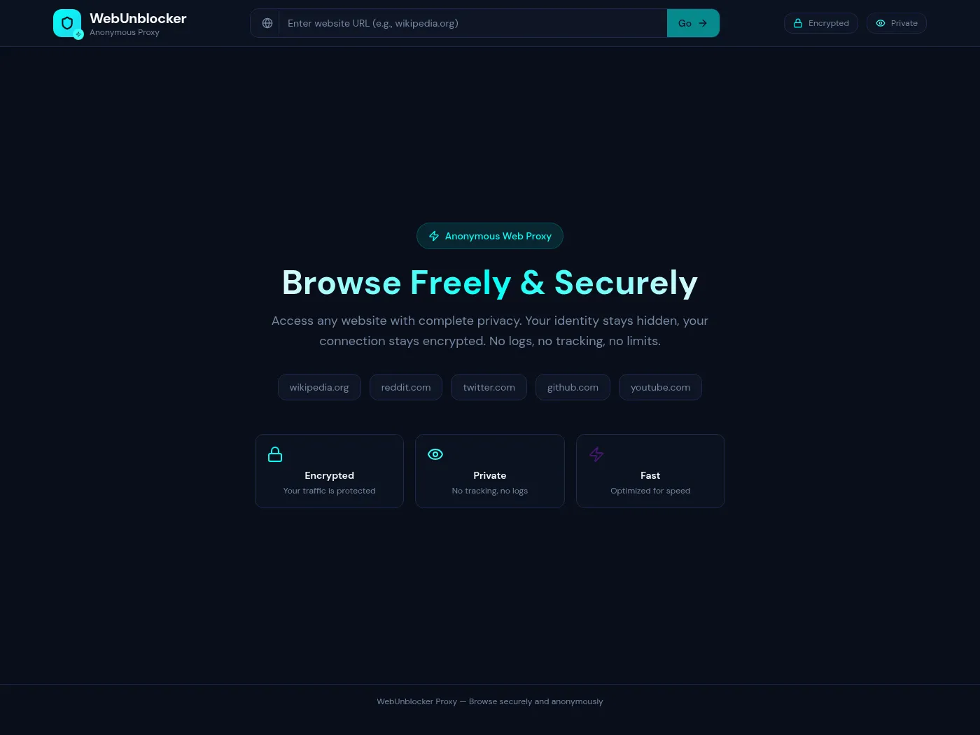 WebUnblocker Proxy