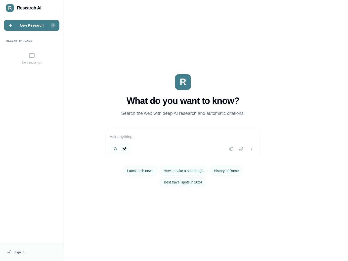 Web Research Agent