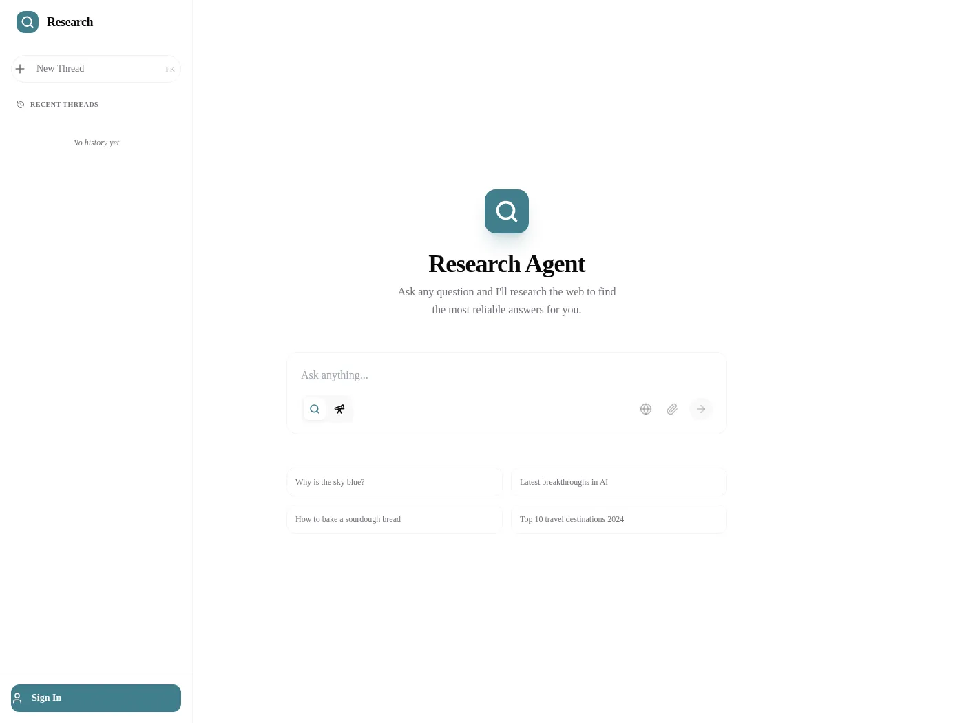 Web Research Agent