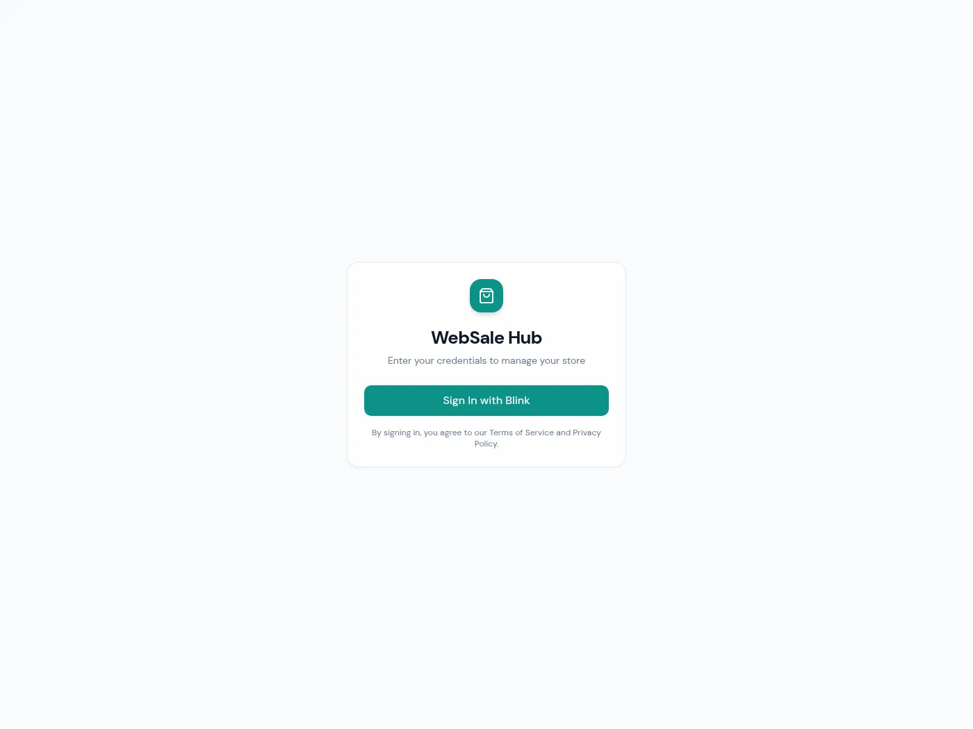 WebSale Hub