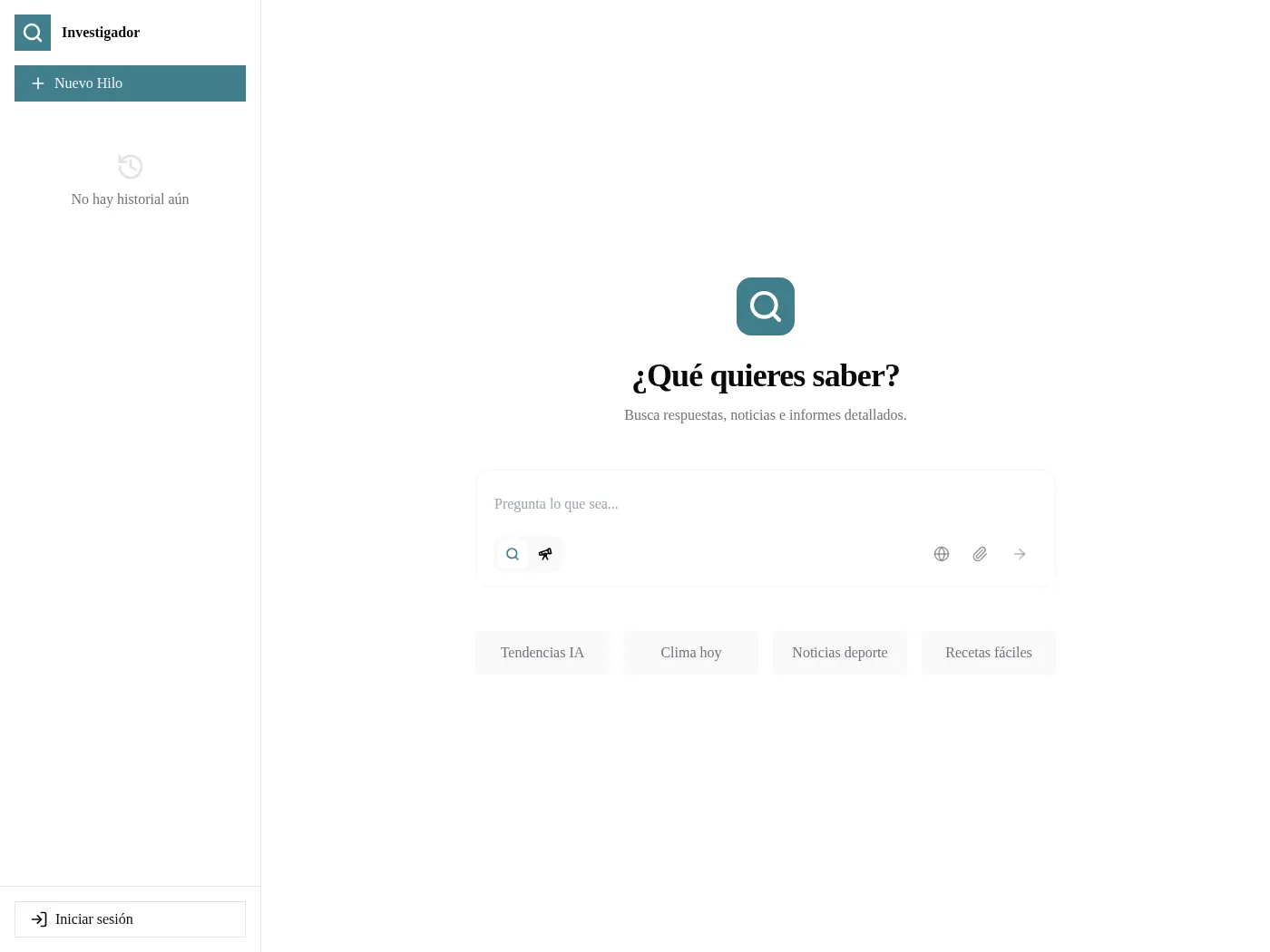 Investigador AI Web Agent