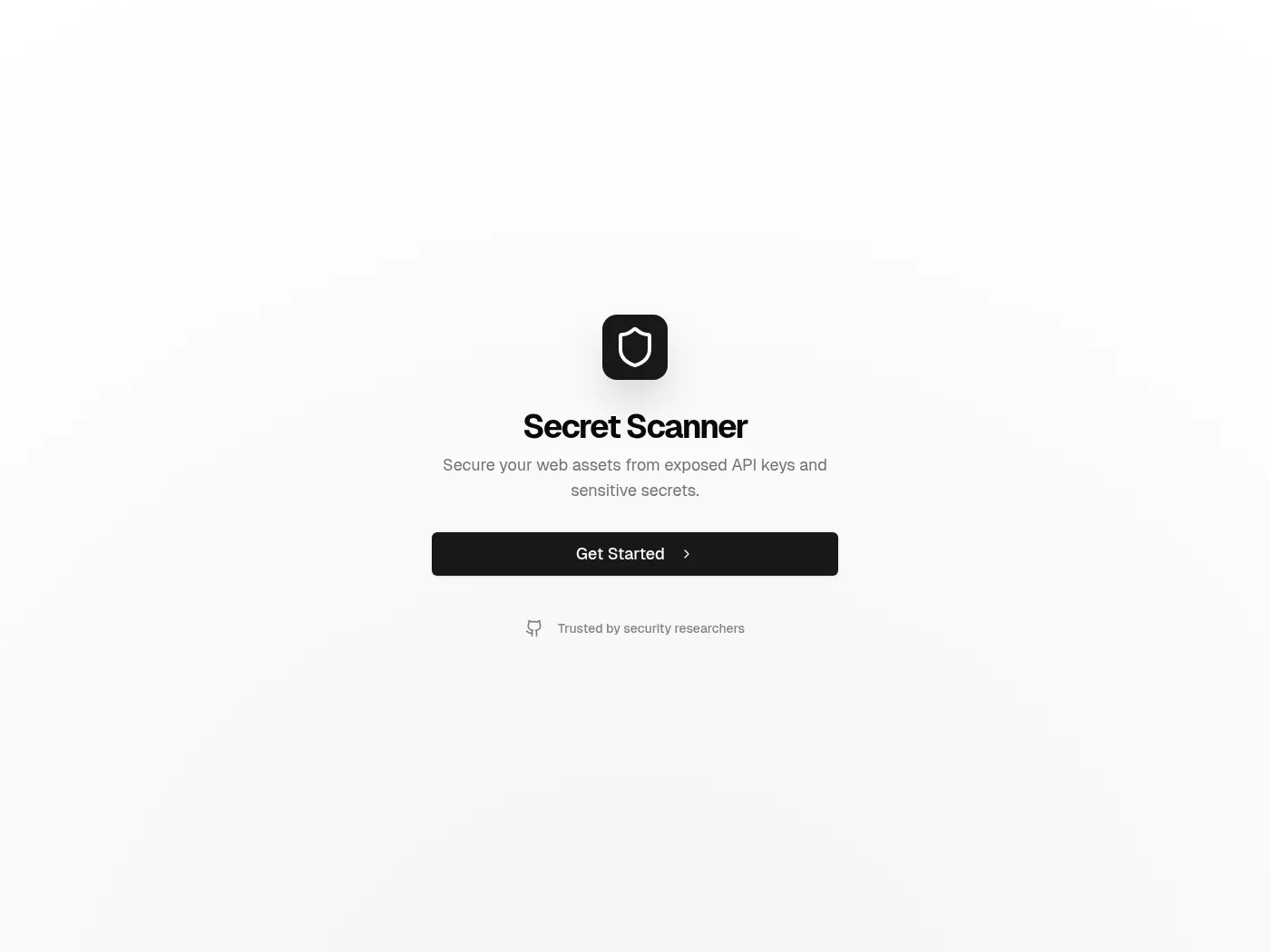 Secret Scan Dashboard