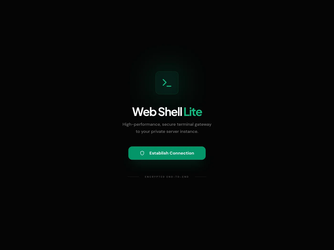 Web Shell Lite