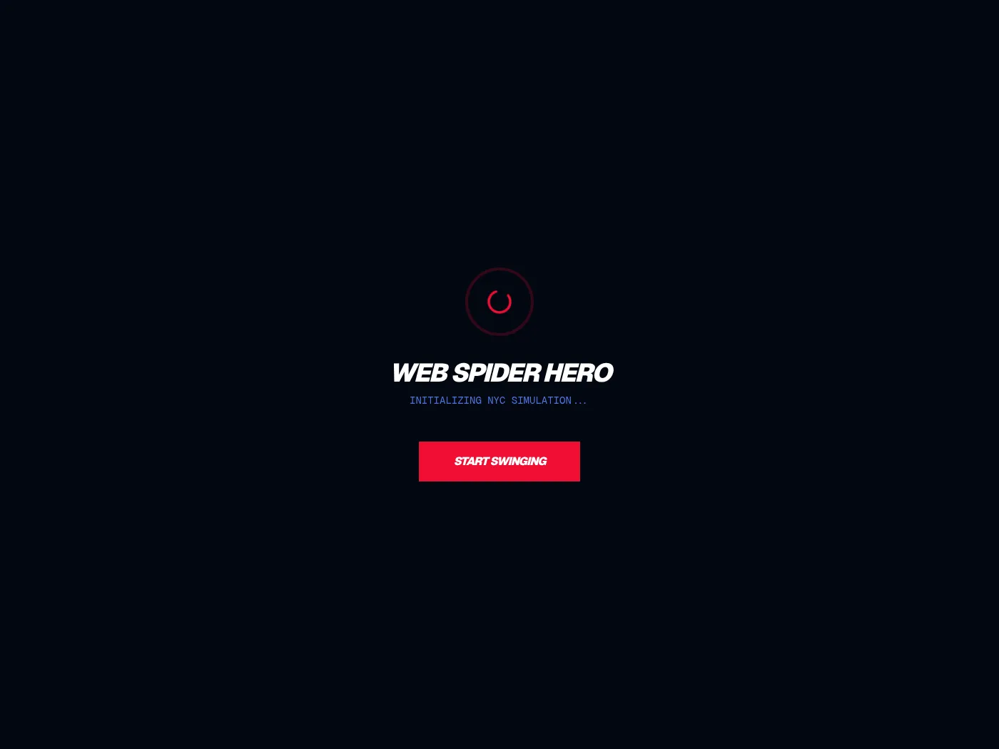 Web Spider Hero