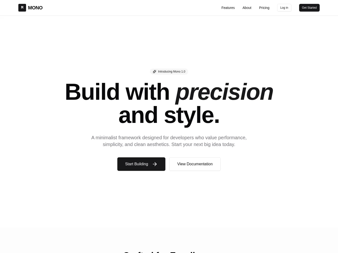 Web Starter App