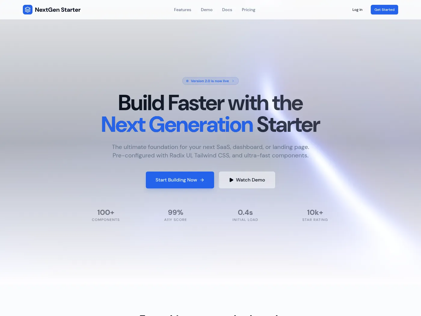 NextGen Web Starter