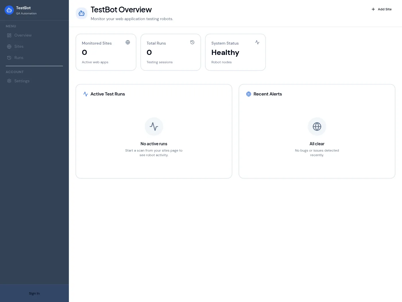 TestBot Web Automation