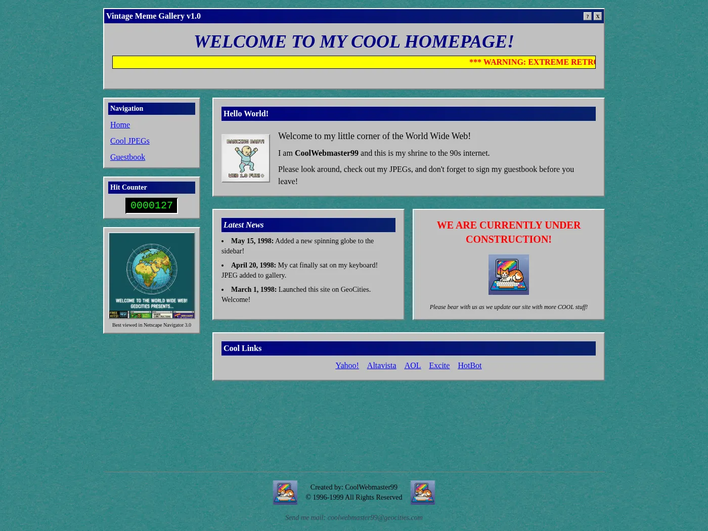 Vintage Meme Gallery