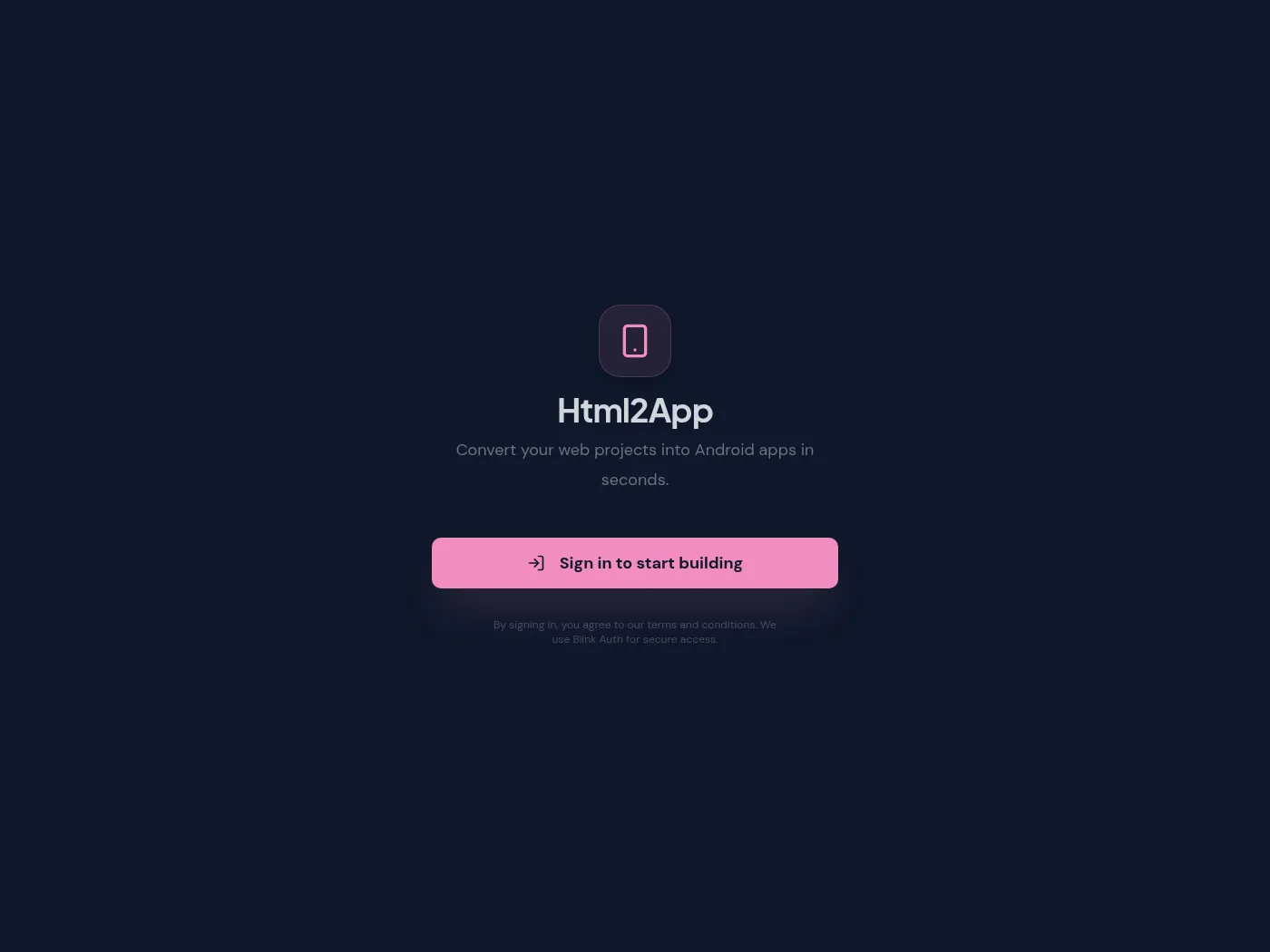 Web2APK Builder