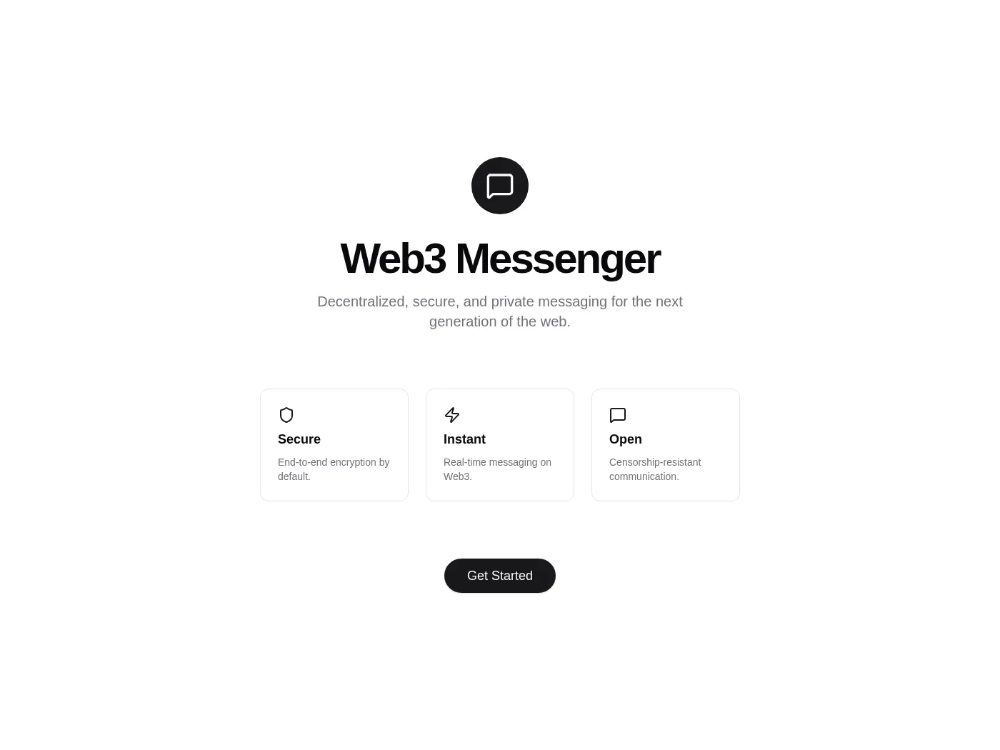 Web3 Messenger
