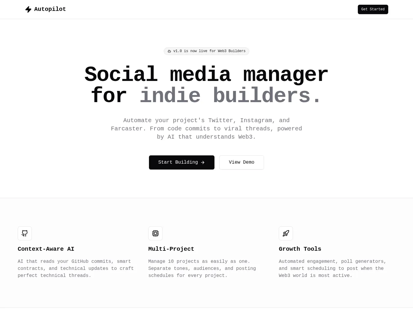 Web3 Social Autopilot