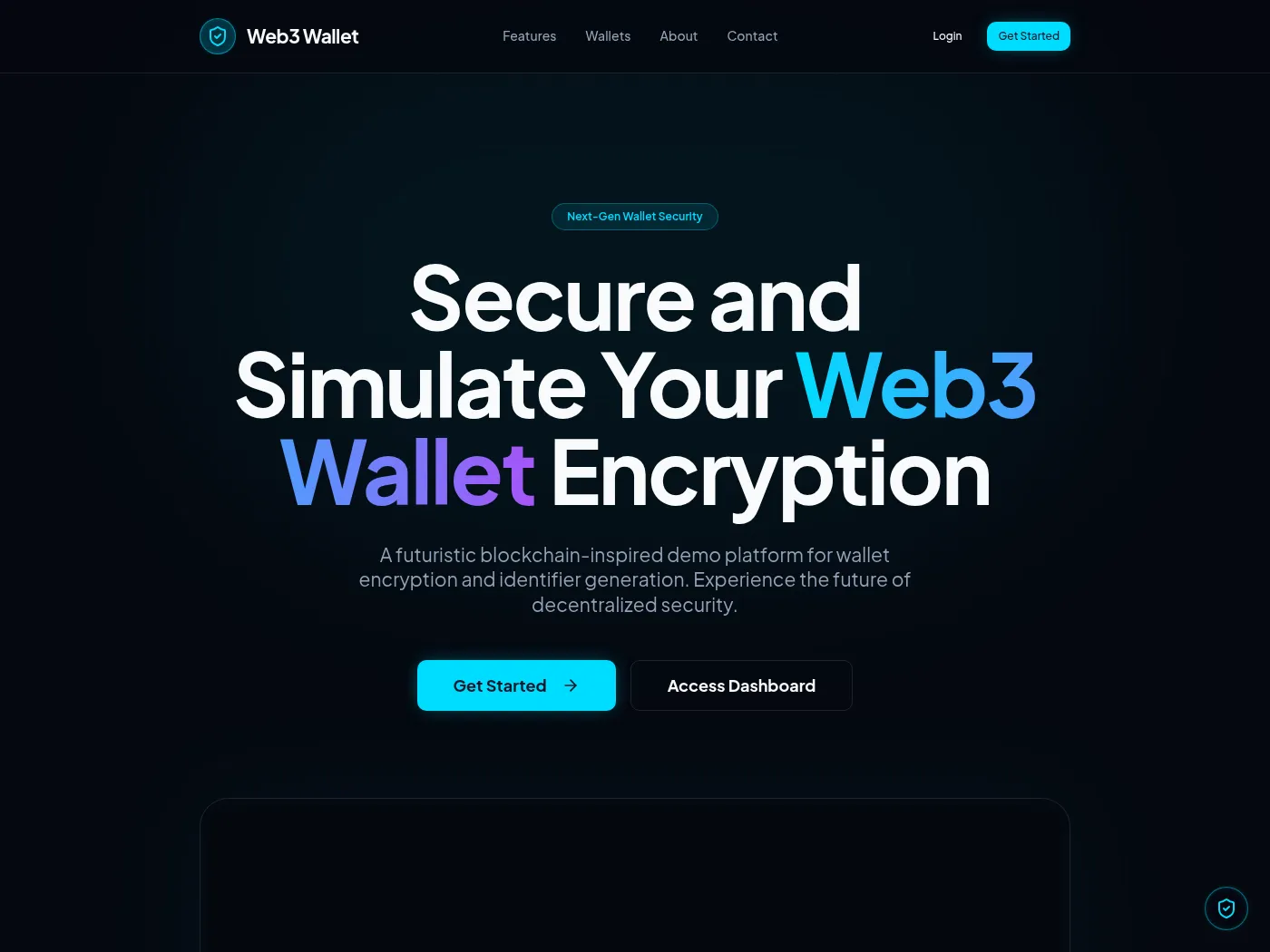 Web3 Wallet Demo Platform