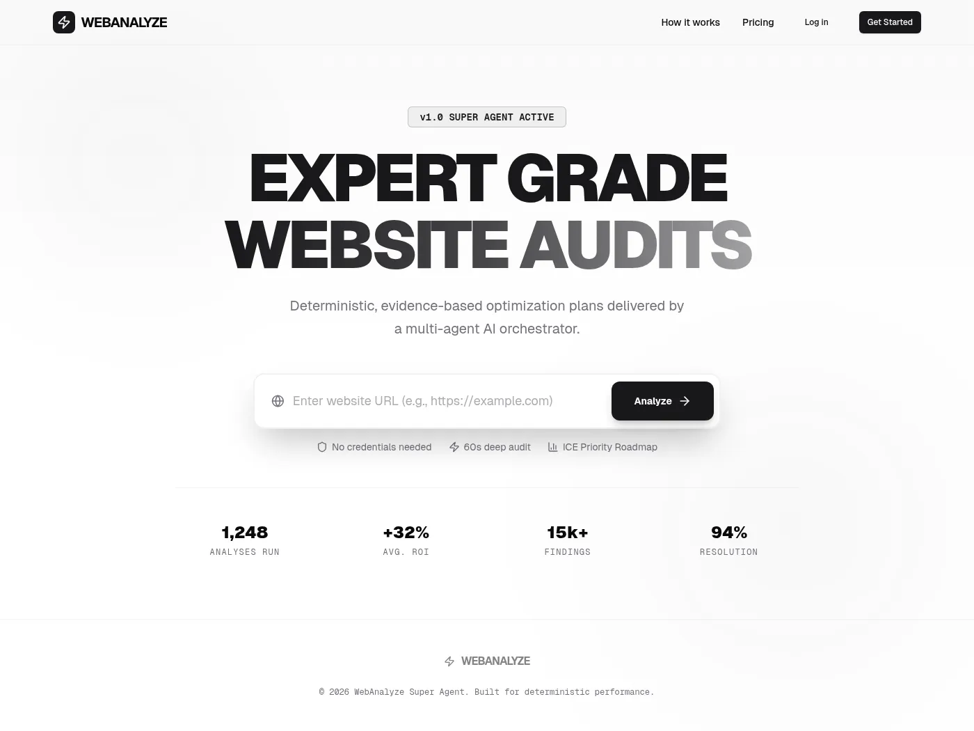 WebAnalyzer Super Agent