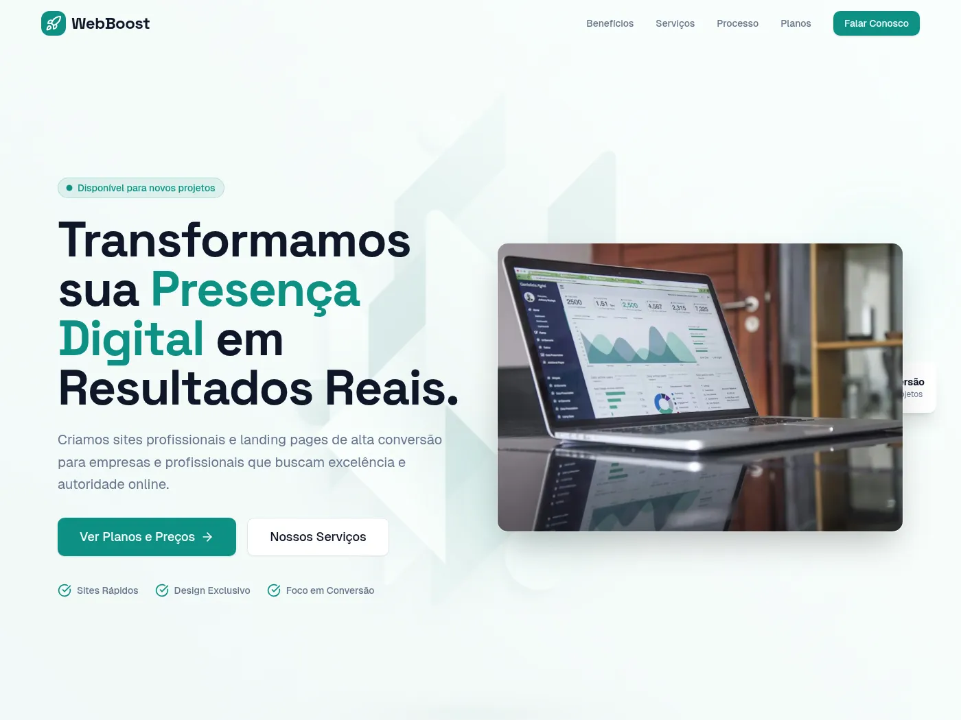 WebBoost Agency Site