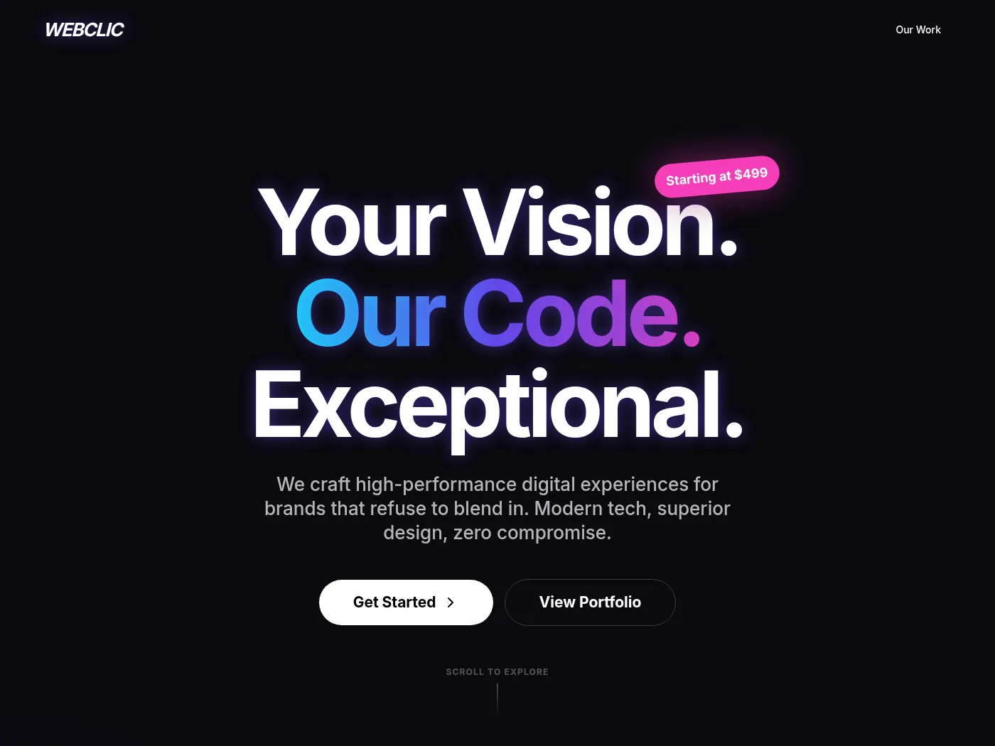 Webclic Promo Poster