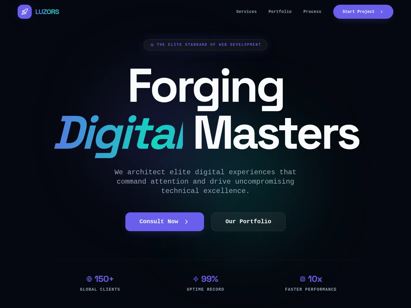 WebDev Agency Landing