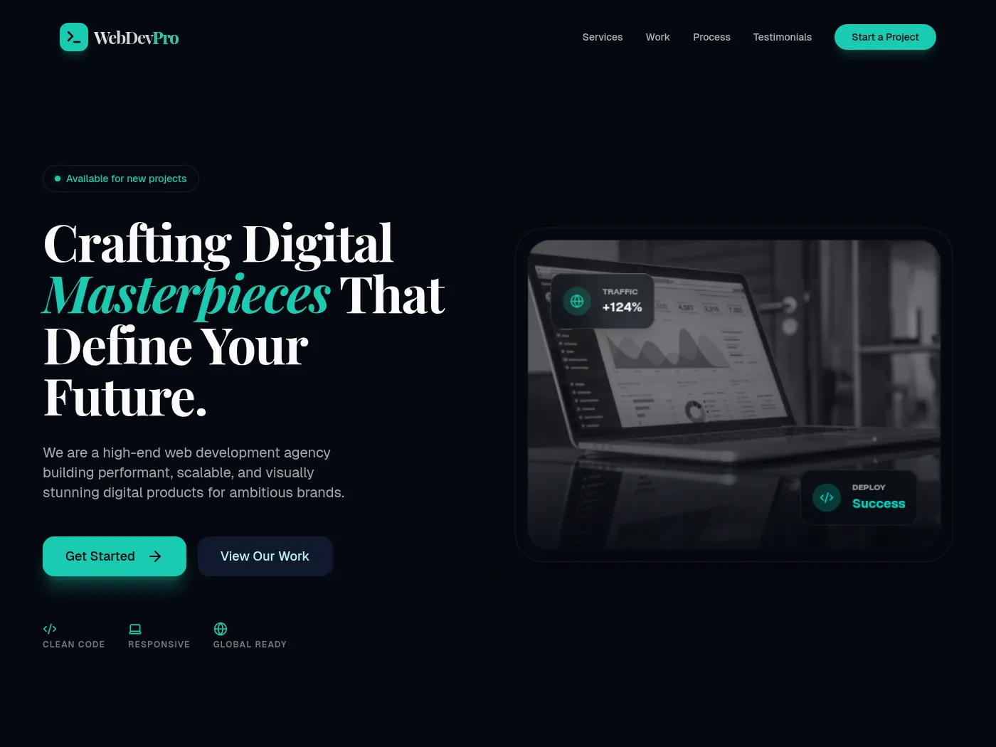 WebDevPro Homepage