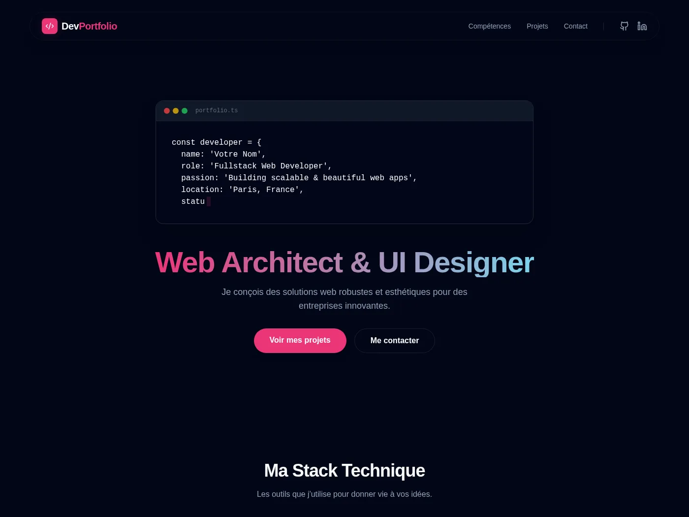 WebDev Portfolio