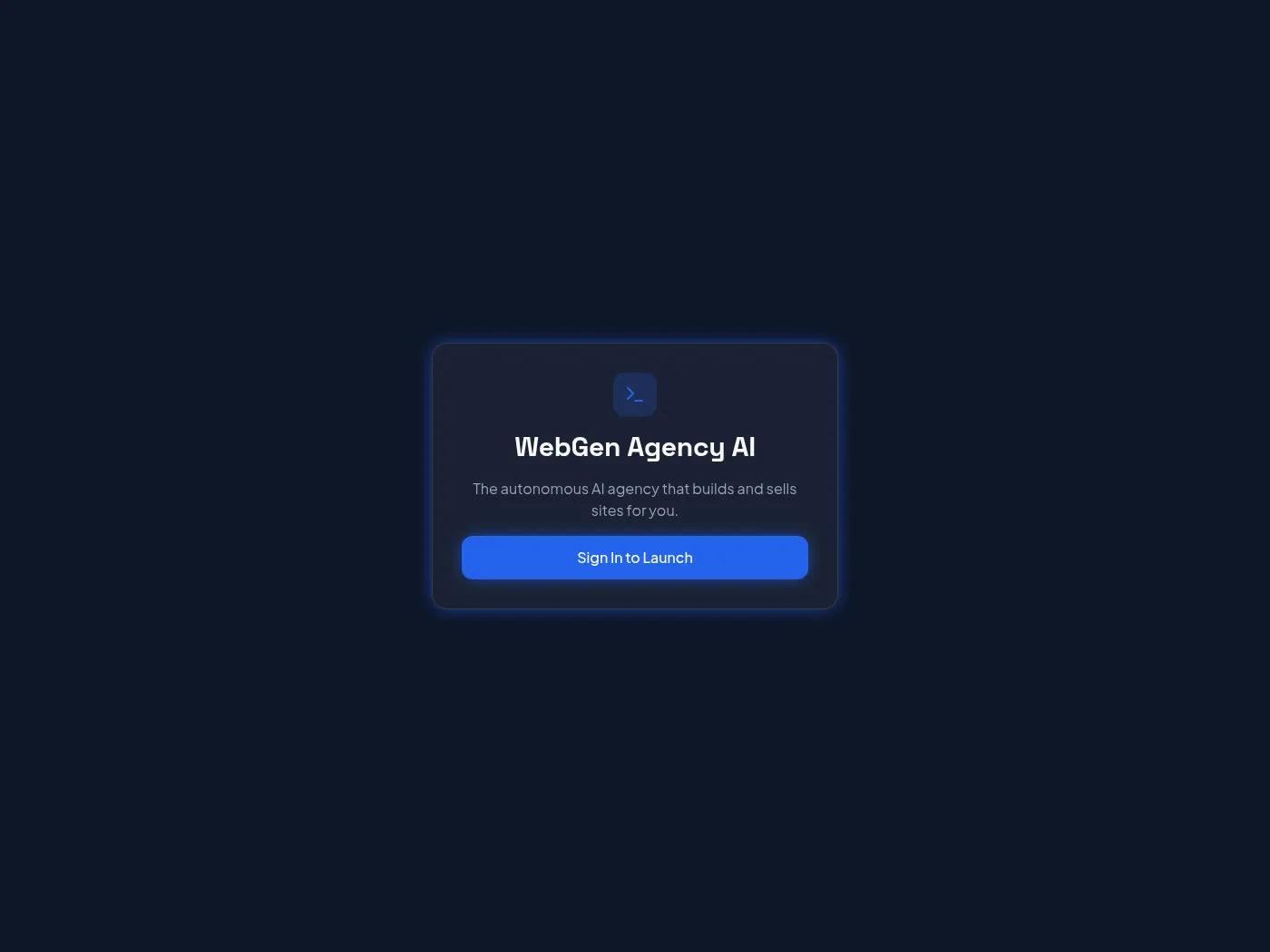 WebGen Agency AI
