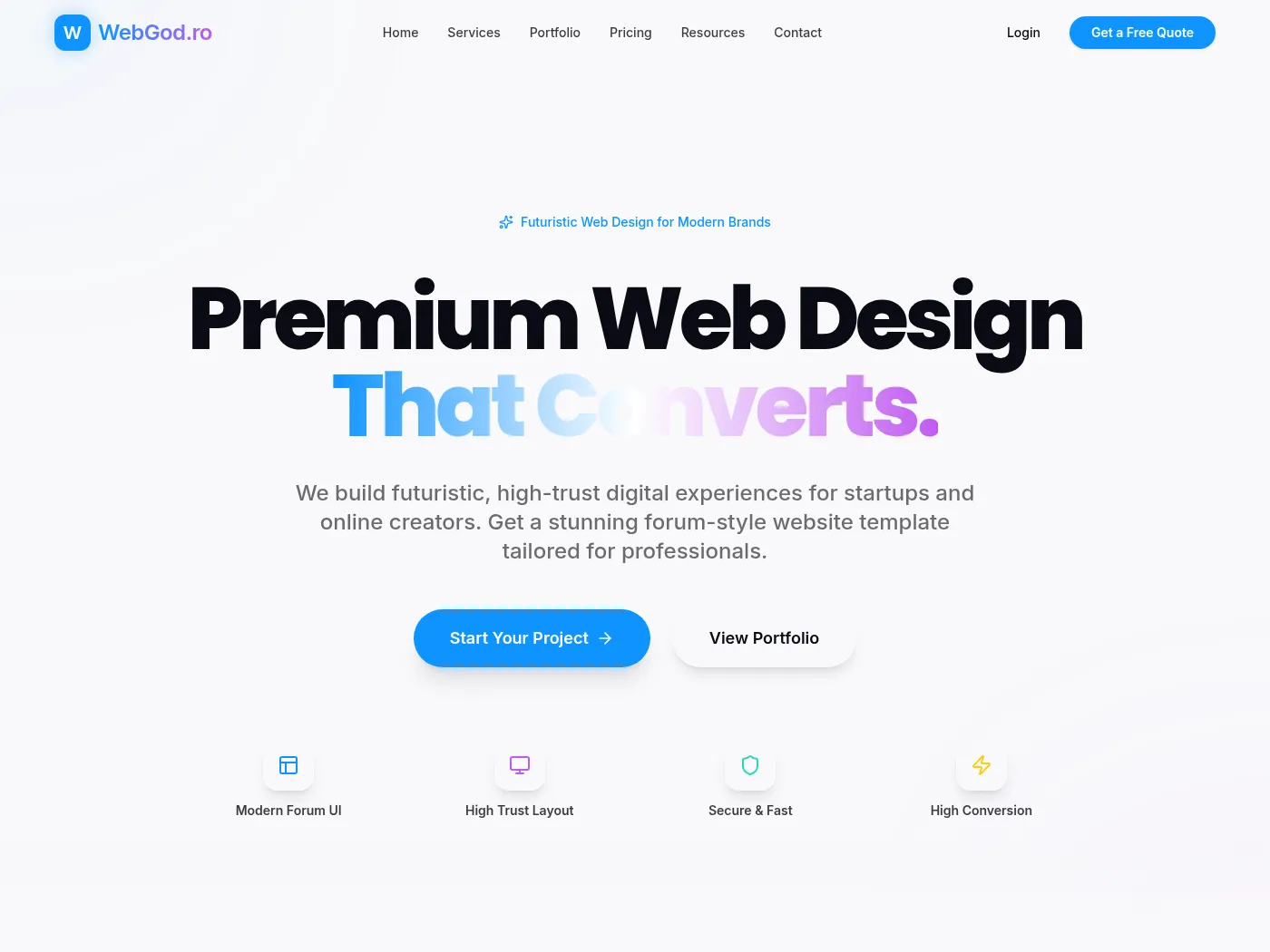 WebGod Forum Theme
