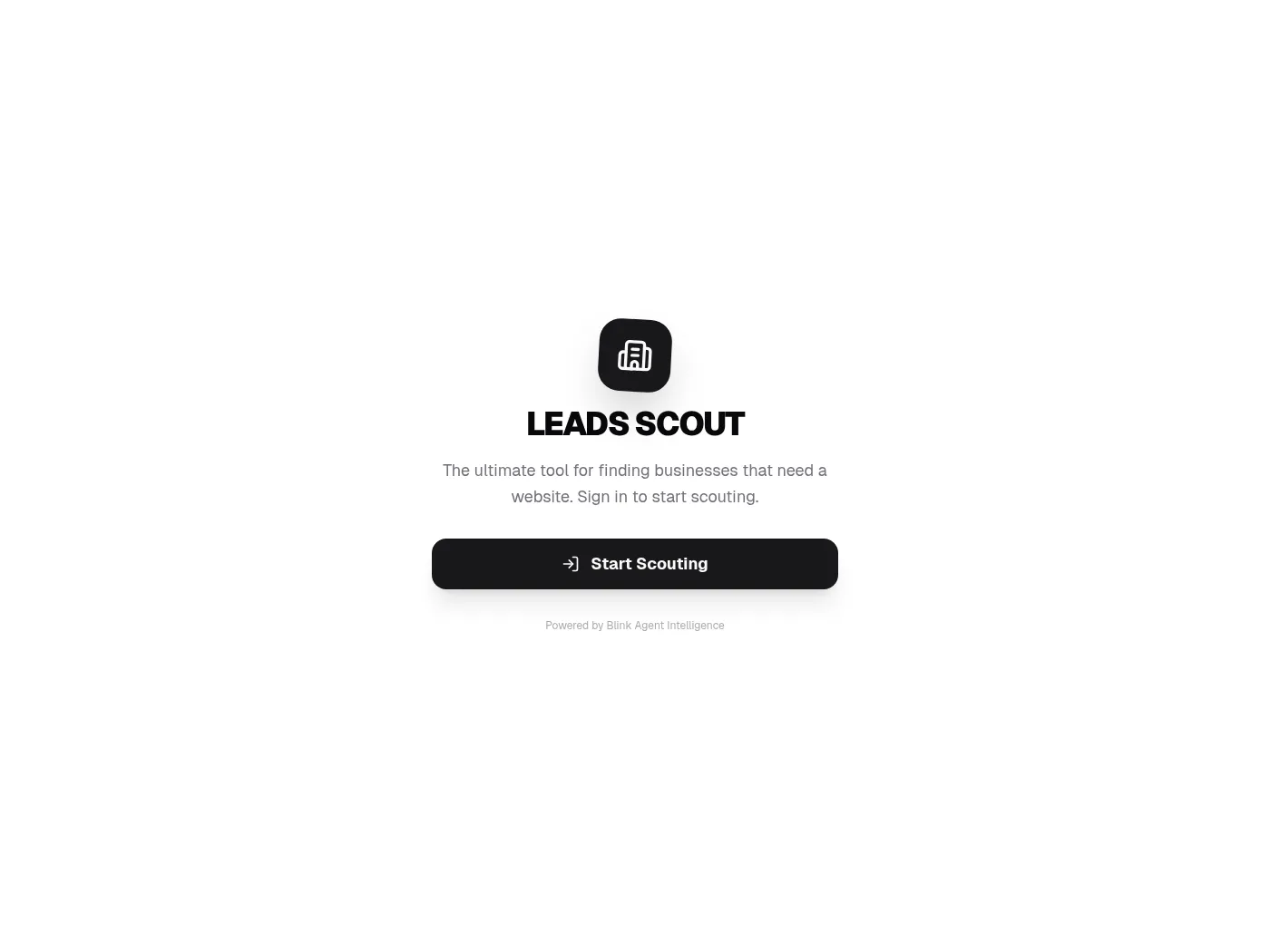Webless Leads Scout