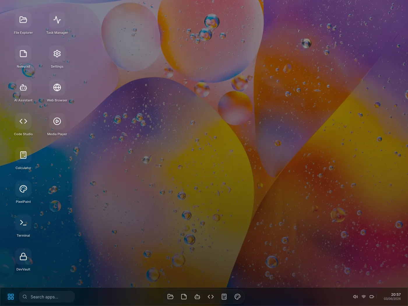 WebOS DeskFlow