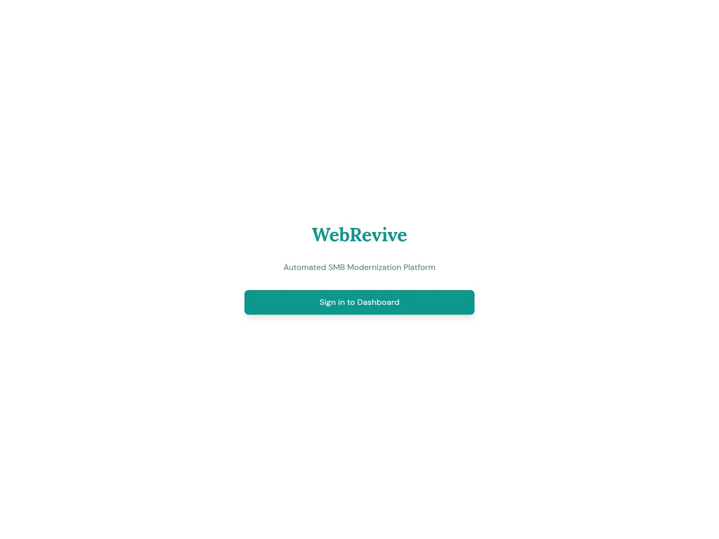 WebRevive Automation Suite
