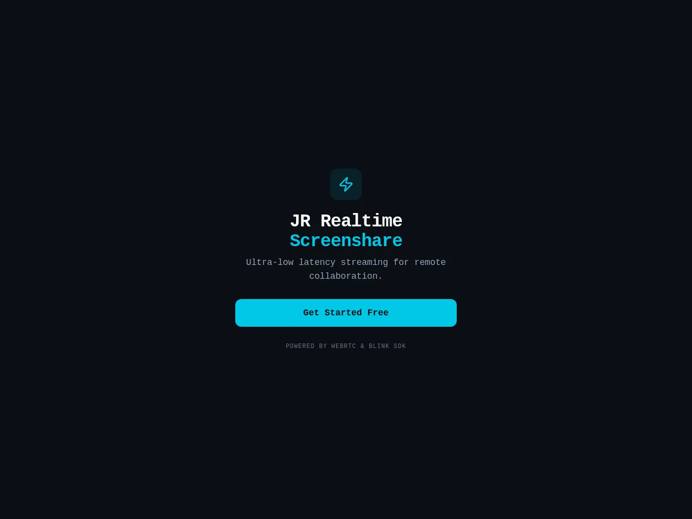 Realtime ScreenShare Engine