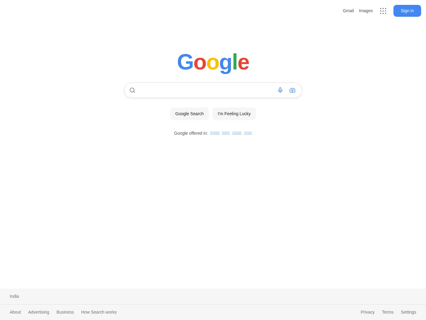 WebSearch Clone