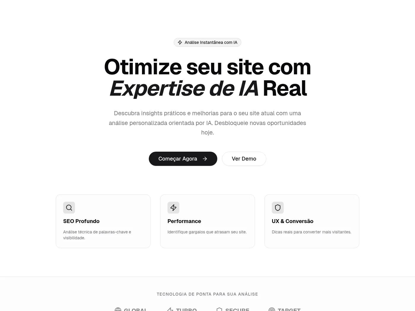 IA Expert Website Analyzer