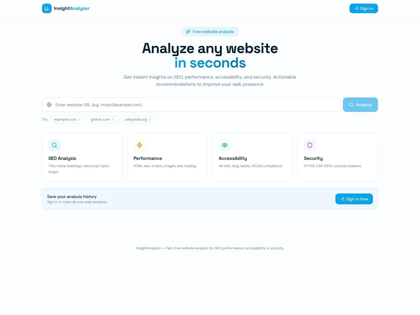 Insight Analyzer MVP