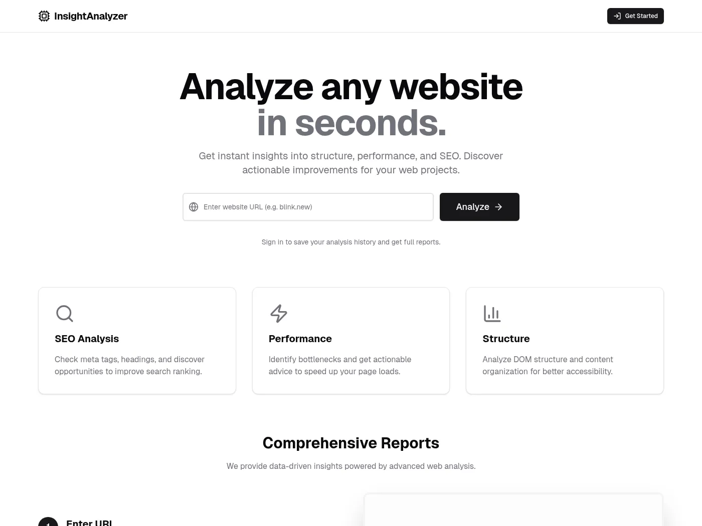 Website Insight Analyzer