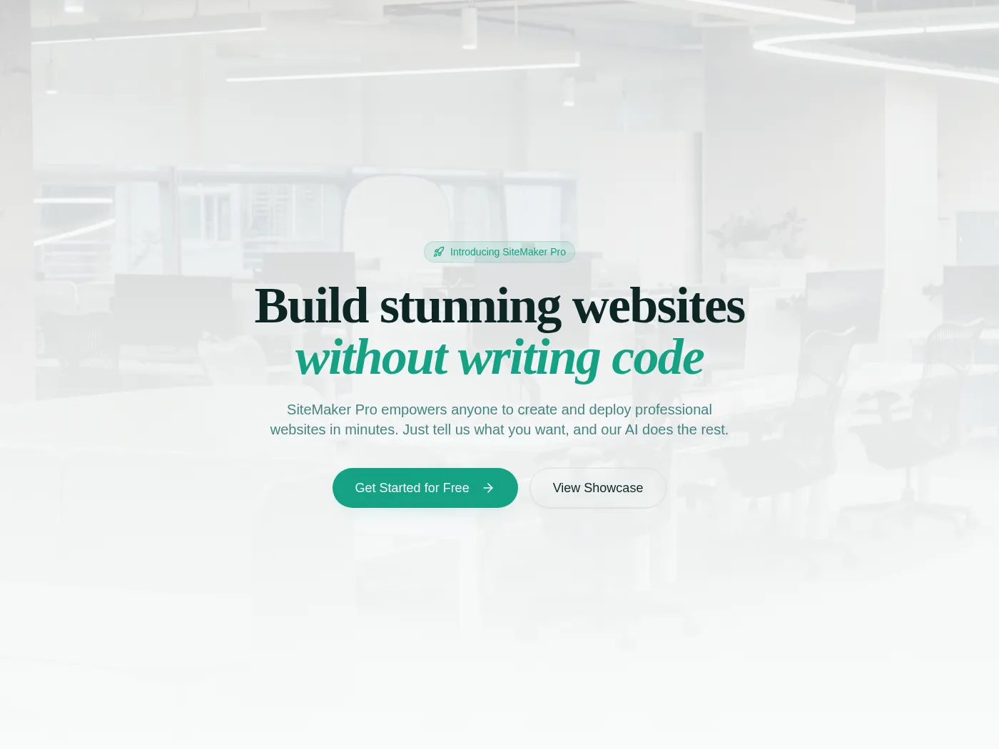 SiteMaker Pro