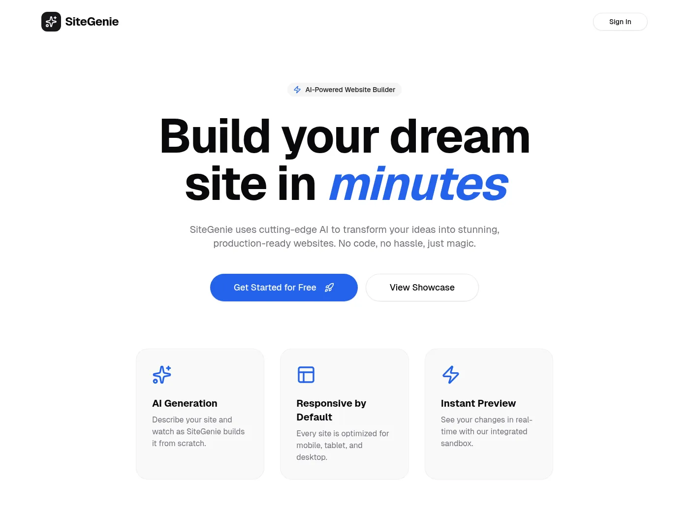 SiteGenie