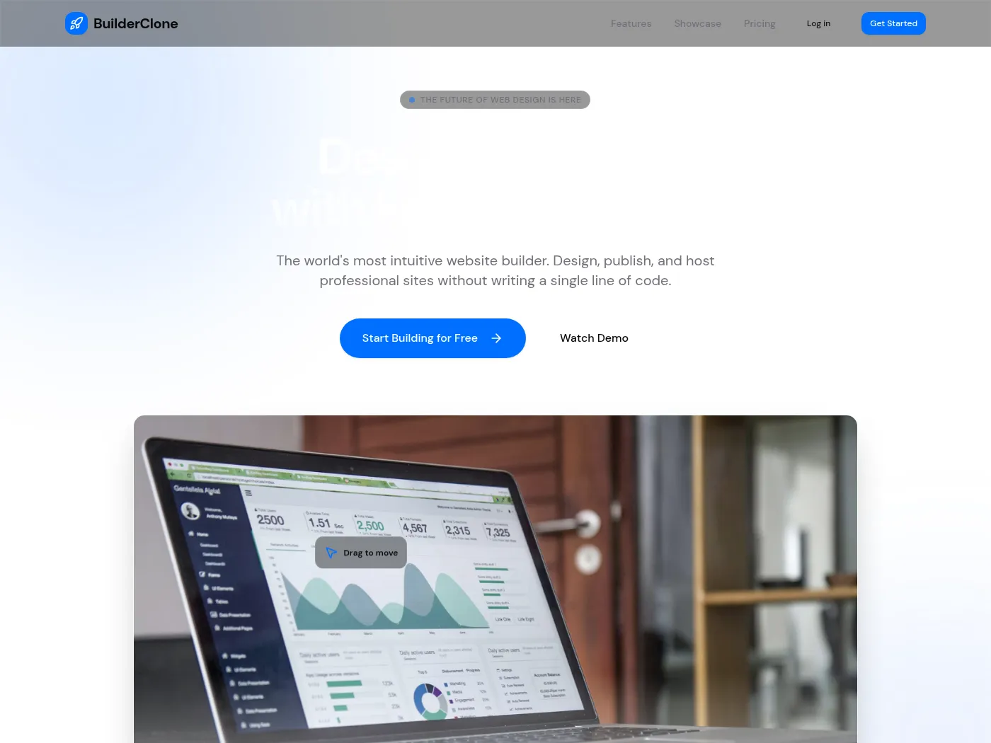 Free Website Builder Clone