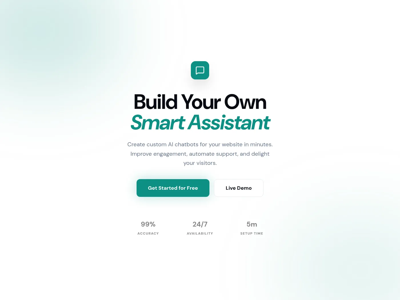 Web ChatBot Widget