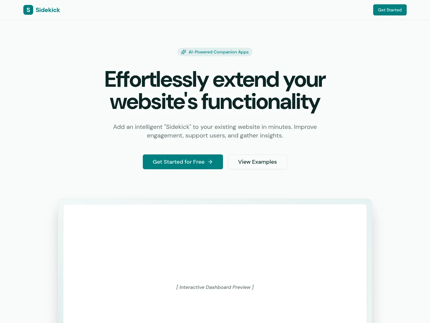 Web Companion App