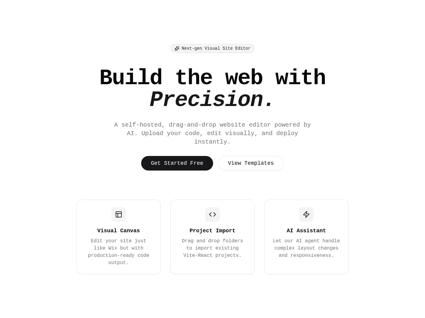 DragDrop Site Editor