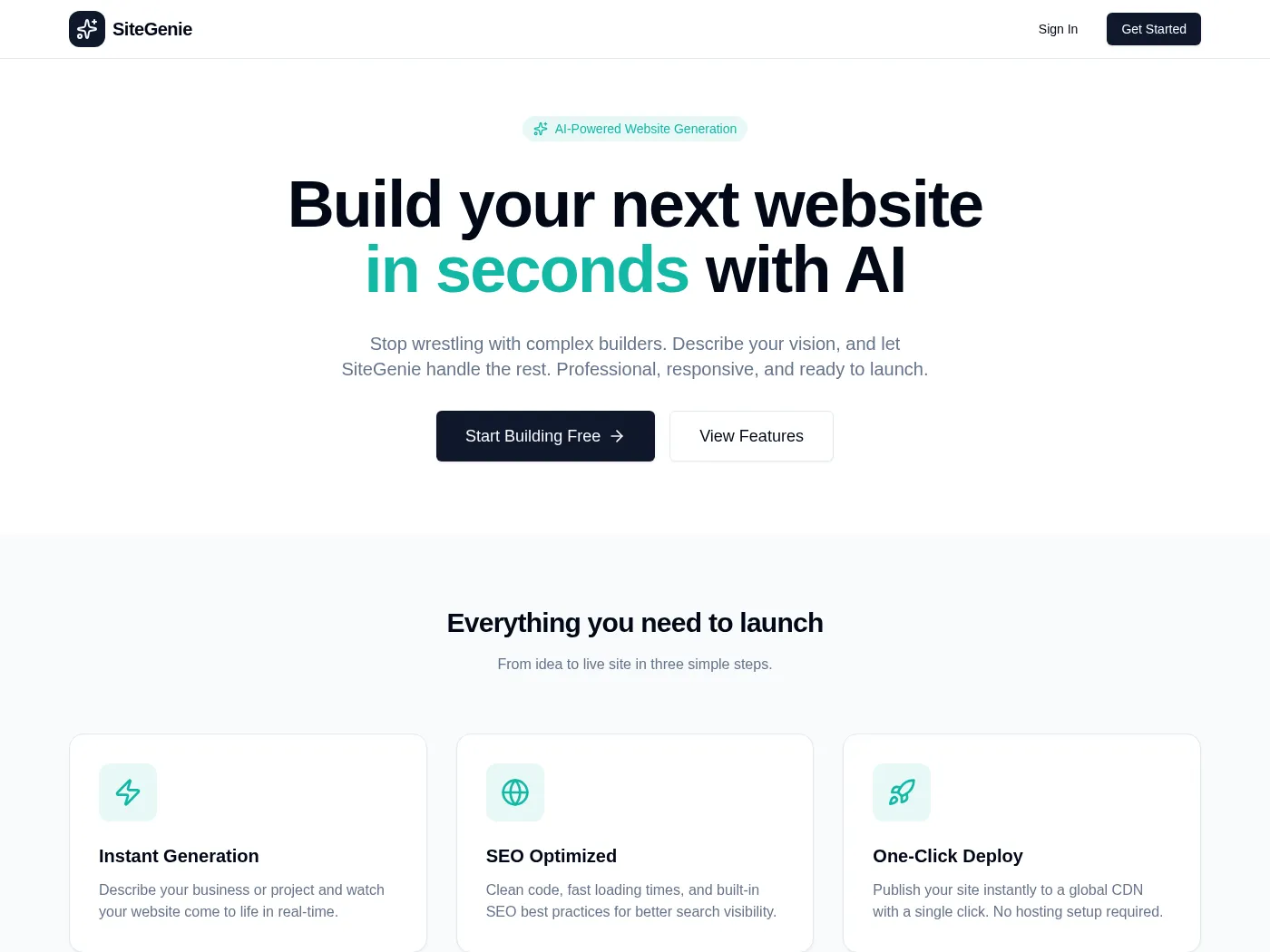 SiteGenie