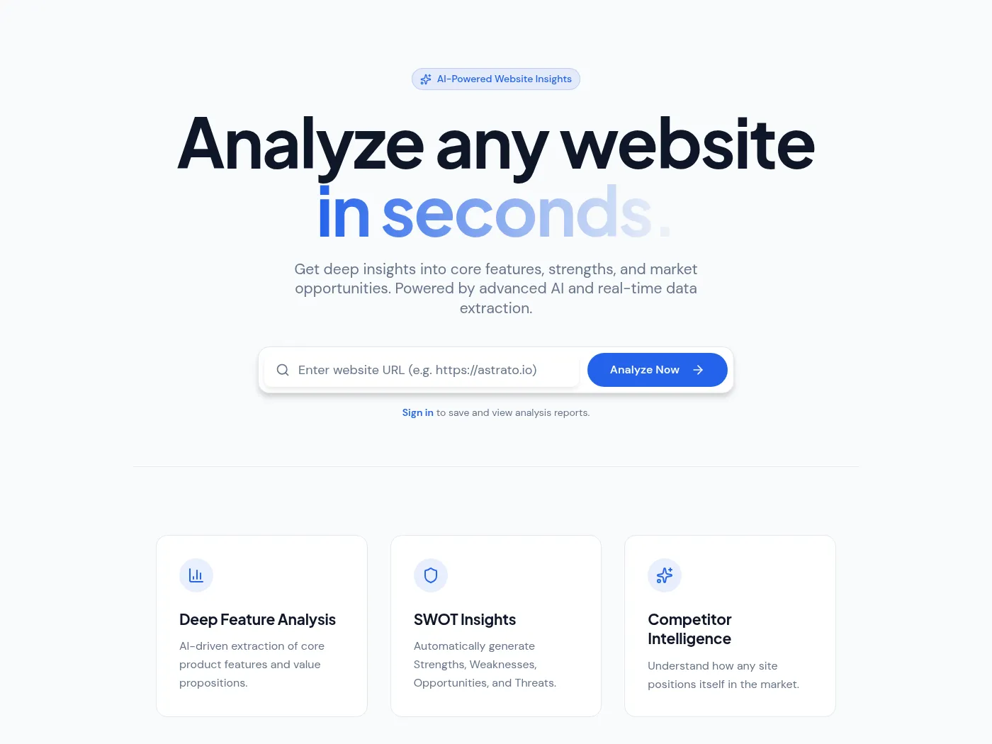Astrato Report Analyzer