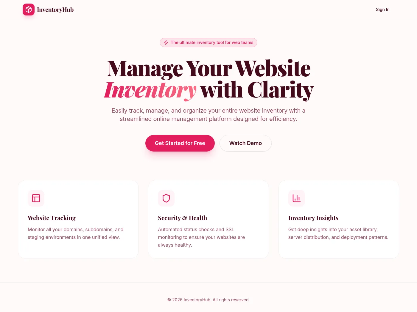InventoryHub