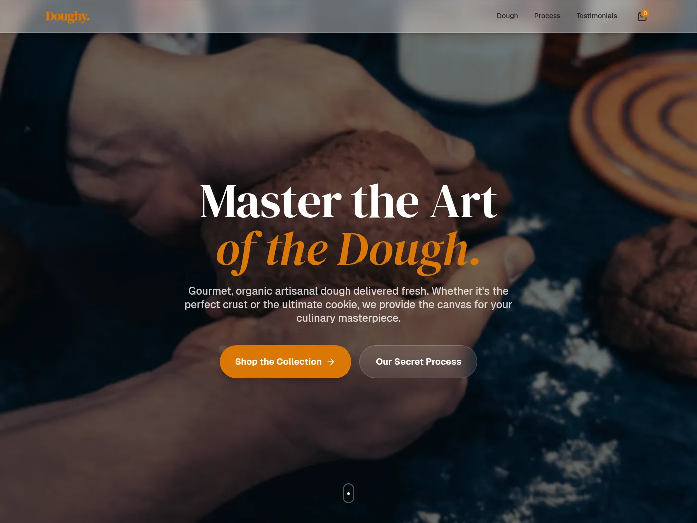 Website Landing Page