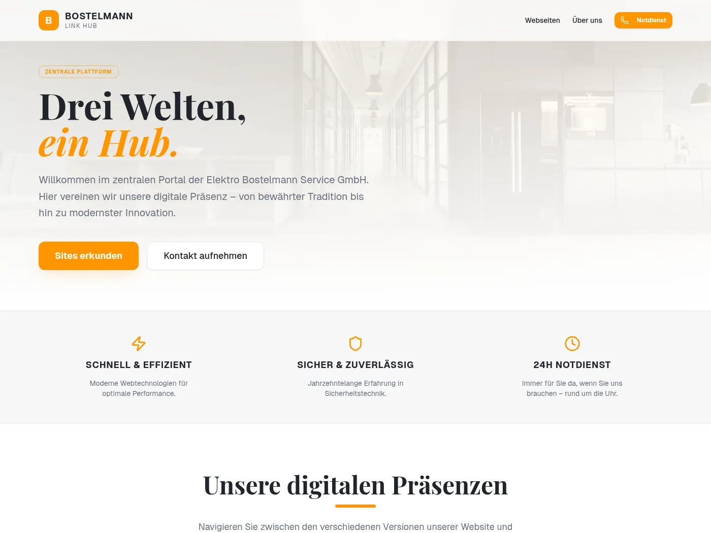 Website Link Hub