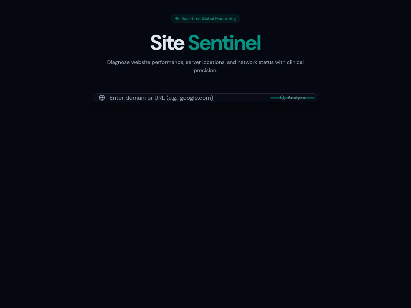 Site Status Checker
