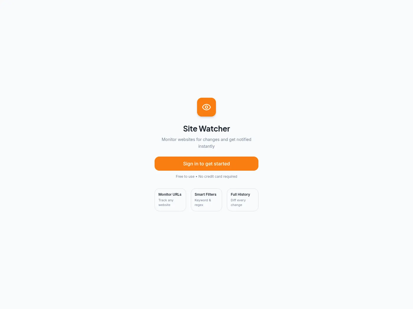 Website Watcher Clone