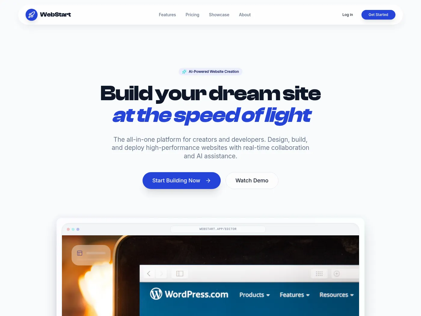 WebStart Site Creator