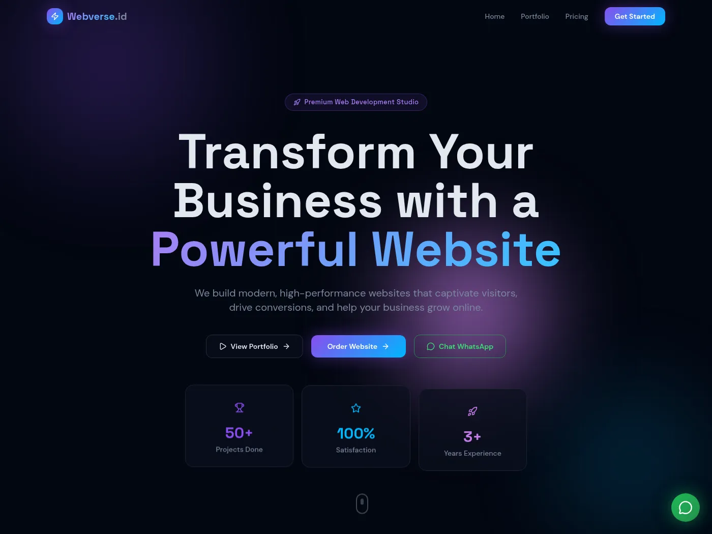 Webverse ID Portfolio