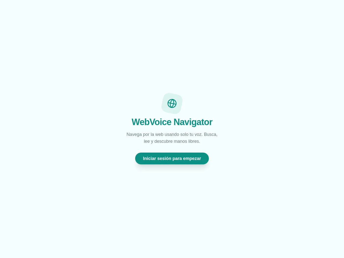 WebVoice Navigator