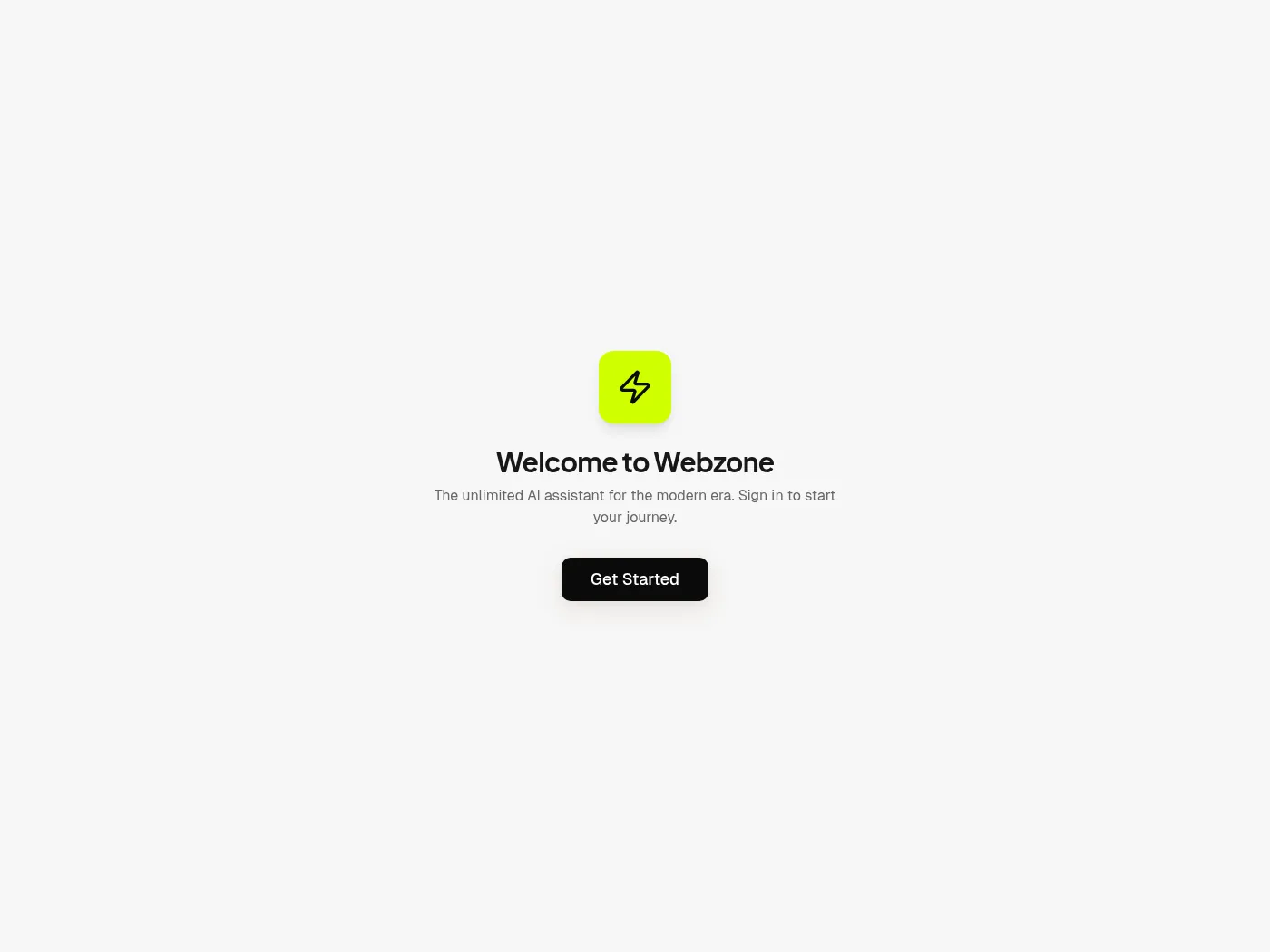 Webzone AI Assistant